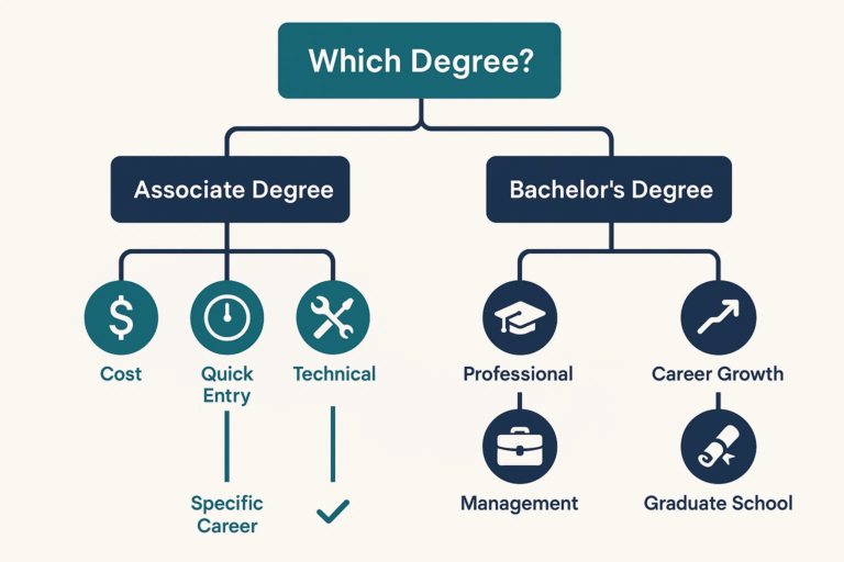 Difference Between an Associate Degree and a Bachelor's Degree - London ...